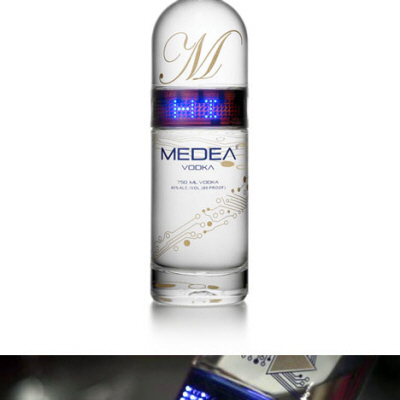 Medea Vodka package design: Message in a bottle - Core77