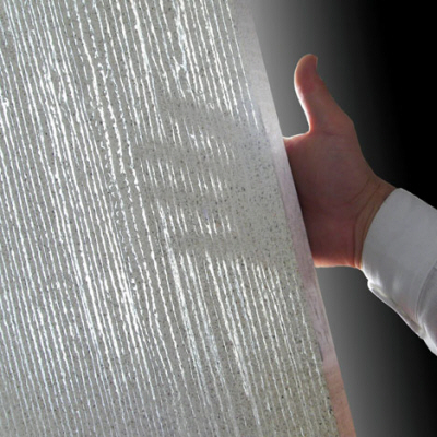 Transparent concrete and cement at World Expo - Core77