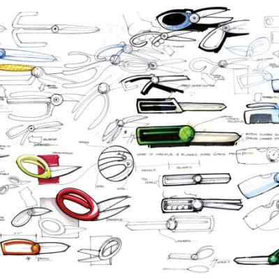 Spencer Nugent's improved scissor design - Core77