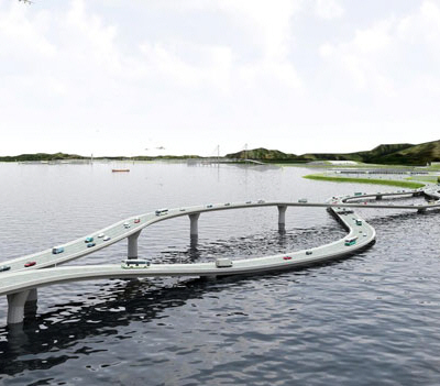 NL Architects' Flipper Bridge deals with alternate-side driving switch ...