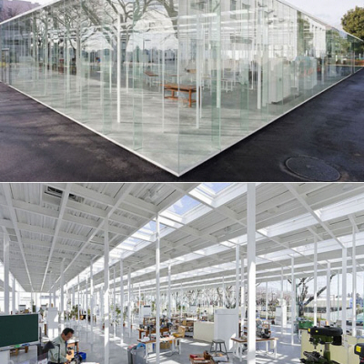 Earthquakes be damned, Japanese tech school's modernist Crystal Palace ...