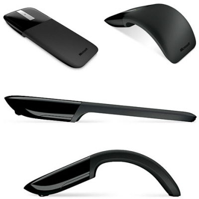 Microsoft's physically-innovative touch mouse changes shape - Core77
