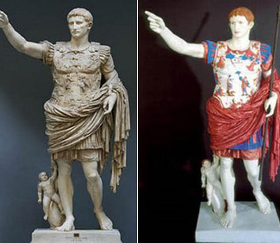 The original colors of ancient Greek and Roman statues unveiled by ...