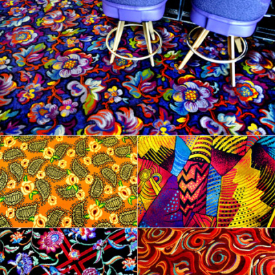 Las Vegas carpets offensively designed to keep your eyes off the floor ...