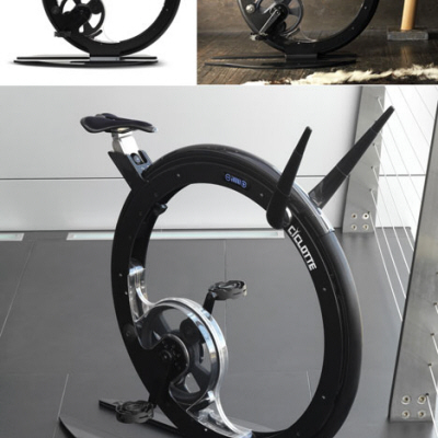 Luca Schieppati's velocipedal epicycloid stationary bike is a mouthful ...