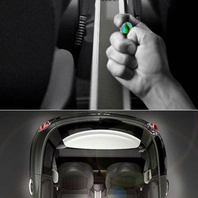 Fun results of Mini's center rail design comp - Core77