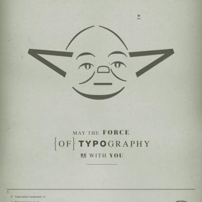 May the force of Typography be with you - Core77