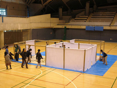 Shigeru Ban's Cardboard Disaster Relief Assistance - Core77