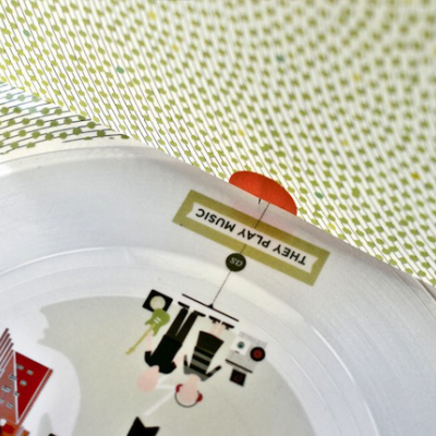 Truly Amazing: Paper Record Player Invitation - Core77