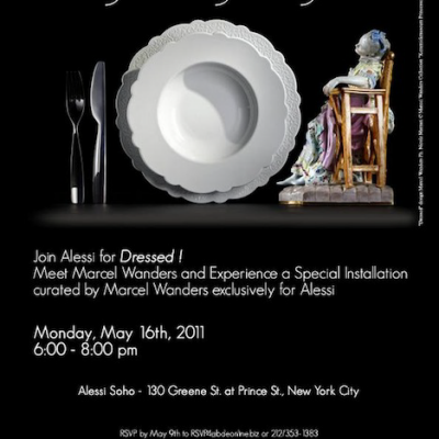 EXCLUSIVE! NY Design Week Preview: Marcel Wanders x Alessi, Dressed ...