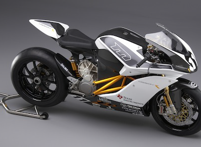 Mission R Electric Superbike at the MotoGP - Core77