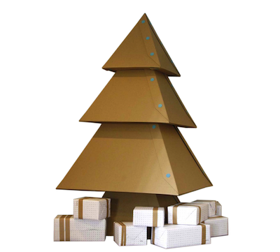 DIY Cardboard Christmas Tree - Core77