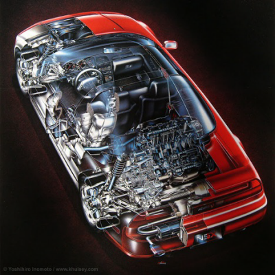 Masters of the Cutaway Part 3: Yoshihiro Inomoto - Core77