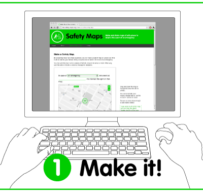 Safety Maps: Printable Preparation for the Apocalypse - Core77