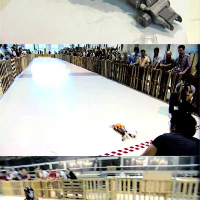 Dyson's In-House Vacuum Spare Parts Drag Racing Challenge - Core77