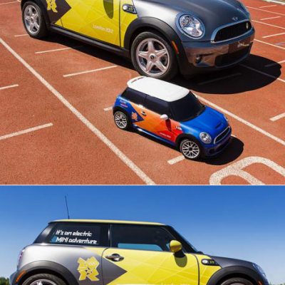 BMW's Miniature Minis Helping Out with Olympic Events - Core77
