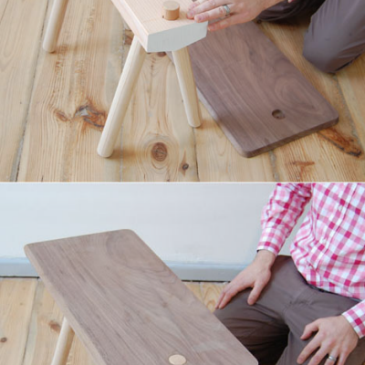 Studio Gorm's Wood Peg System: Furniture that Hangs Around - Core77