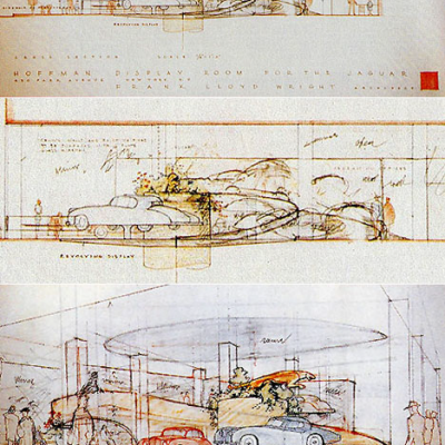 Frank Lloyd Wright's Guggenheim-Inspired 1955 Auto Showroom for ...