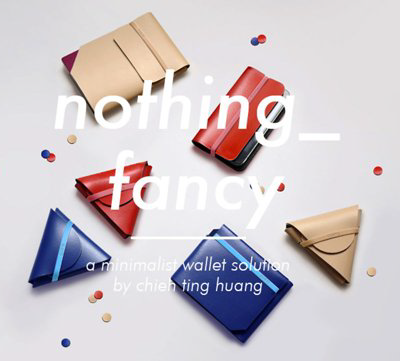 Nothing Fancy: A Minimal Wallet by Chieh Ting Huang - Core77