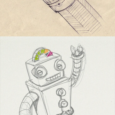 Bring Your Fast Sketching Skillz to the Chain Drawings Game - Core77