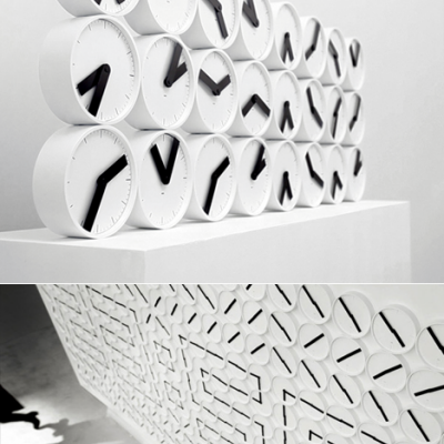 Blending Analog and Digital Clocks: Humans Since 1982 Makes the Clock ...