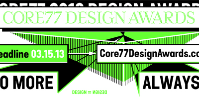 Core77 Design Awards 2013: Less Than Three Days to Go...