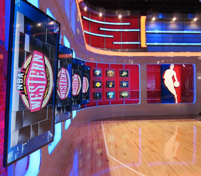 Designing NBA TV's Wraparound Set - Core77