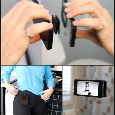 Clipless: Stick Your Phone to Anything (Including You) - Core77