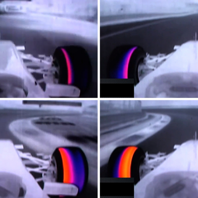 Formula One Crash Video Captured by Onboard Thermal Imaging Camera - Core77