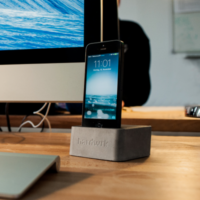 There's a Very Good Reason Why This iPhone Dock is Made Out of Concrete ...