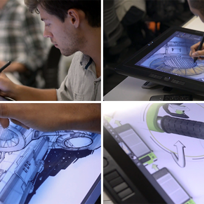 SCAD ID Students Rock Cintiqs - Core77