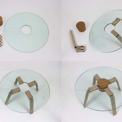 Skip the Tools: This Cork Stopper Table Can Be Assembled in Less Than a ...