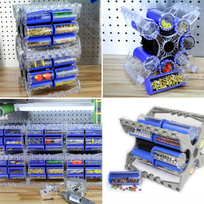 Unusual Storage Design, Part 3: Small Parts Storage with Twist Tubes ...