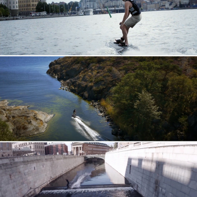 Radinn's Electric Powered Wakeboard Lets You Go Surfing Without the ...