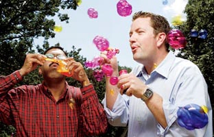 The 11-Year Quest to Create Disappearing Colored Bubbles - Core77