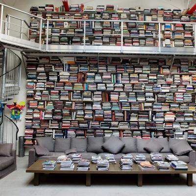 Karl Lagerfeld's Sideways Library - Core77