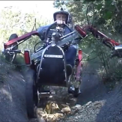 French Architect Creates Spider-like Personal Off-Road Vehicle - Core77