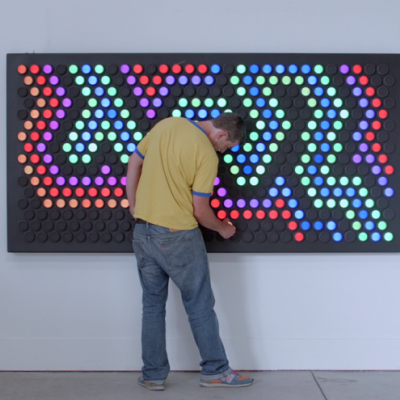 A Giant-Sized LED Lite-Brite, Without the Choking Hazards - Core77