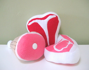 Sweet Meats plush treats - Core77