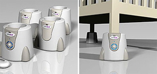 Lullabub automatic crib rocker - Core77