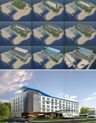 "aloft island" hotel now open in Second Life - Core77