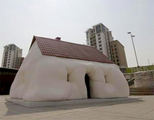 Erwin Wurm's Fat House - Core77