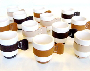 Studio MW's Catch My Leather cups - Core77