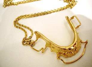 Retainer necklace by Kiel Mead - Core77