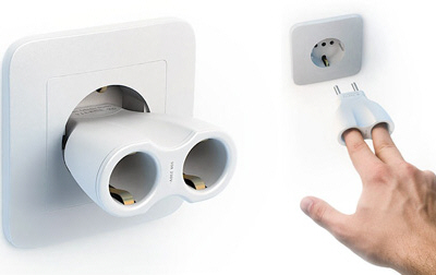 You're in for a shocker with Art Lebedev's Vilcus dactyloadapter - Core77