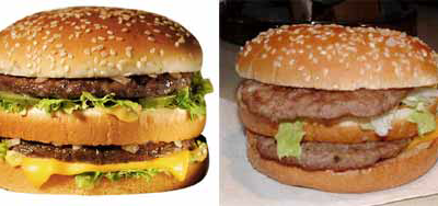 What you eat is what you get: fast food ads vs. reality - Core77