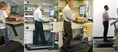 Walking Workstations for office drones - Core77