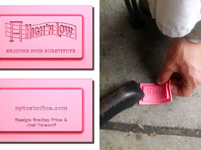 High 'n Low silicone shim substitute by NYTO - Core77