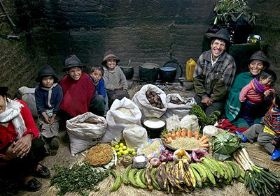 Hungry Planet : What the World Eats - Core77