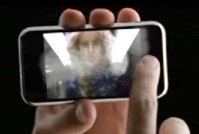 iPhone touch smudge screen commercial spoof - Core77